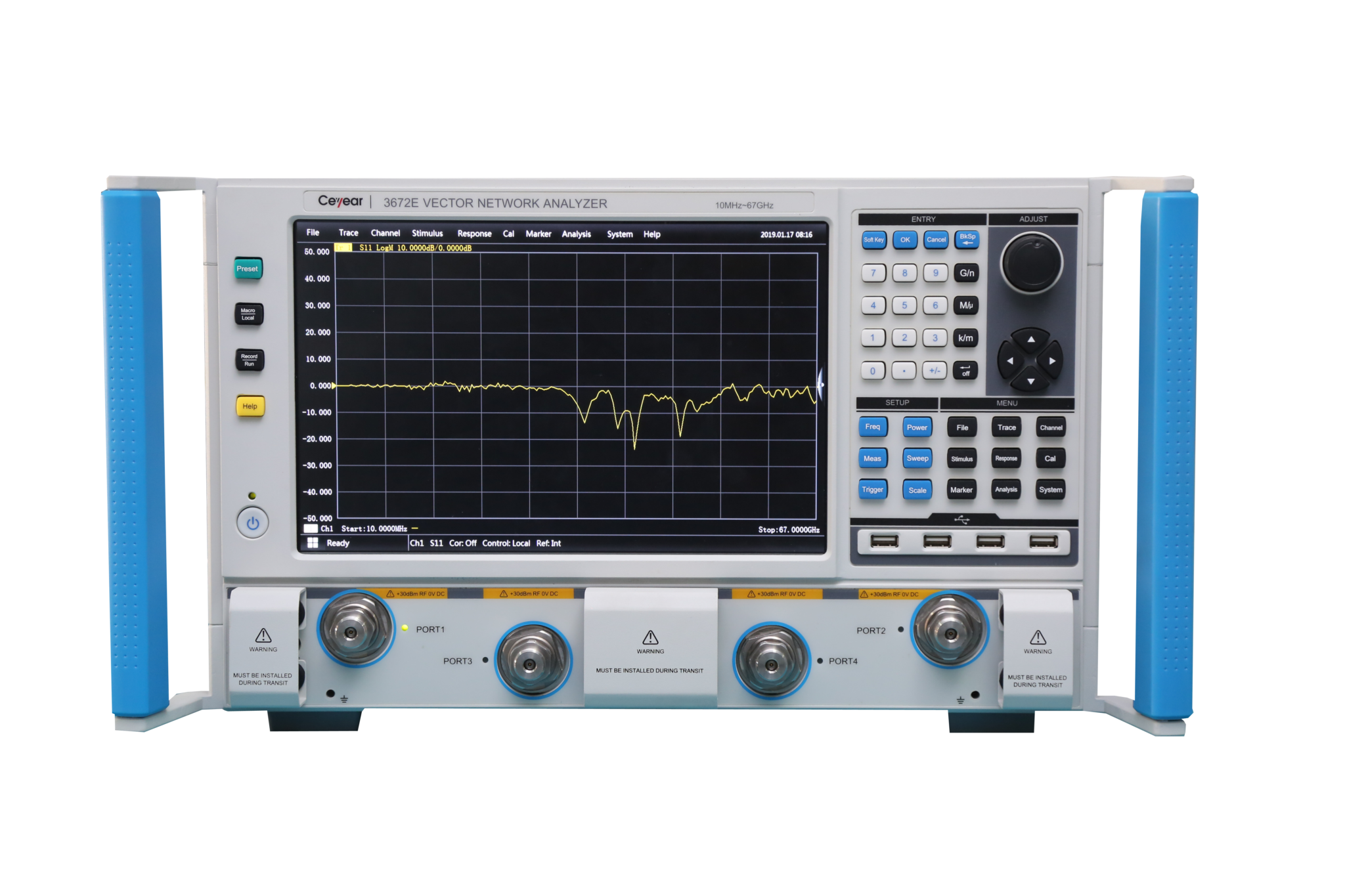 Vector Network Analyzers – Ceyear 3672 Series – Signal Solutions
